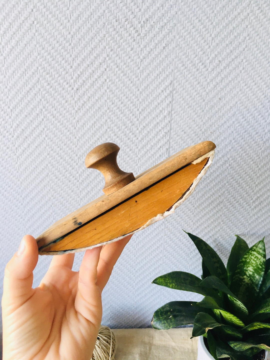 Vintage Wooden Ink Blotter Rocking Ink Dryer, 1960s Ink Blotter ...