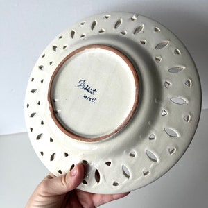 Vintage Mako Folk Art Hungarian Porcelain Wall Plate, Hand Painted ...