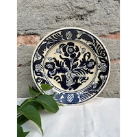 Antique Transylvania Traditional Earthenware Peasant Flower Designed ...