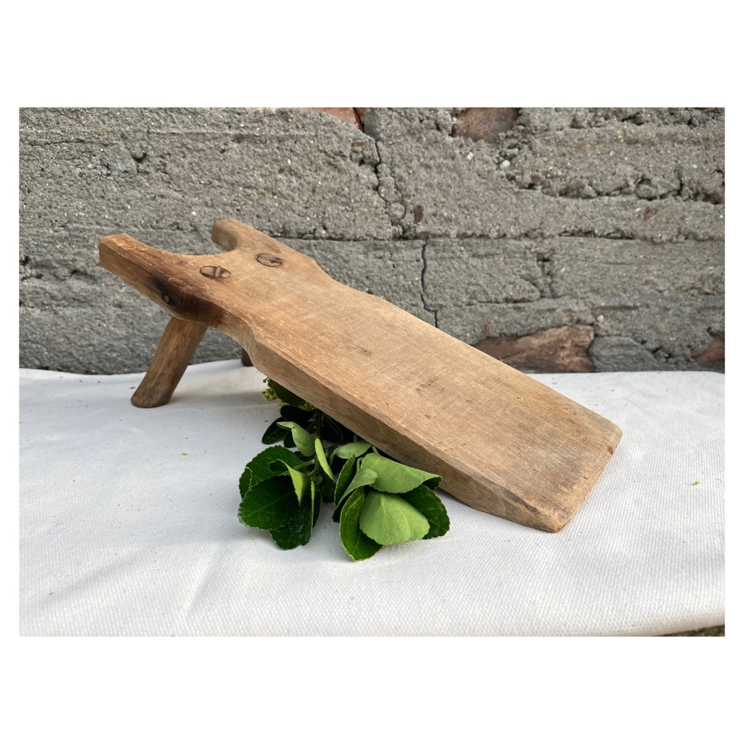 Antique Wooden Boot Jack, Wood Boot Jack, Old Handmade Boot Jack, Shoe ...