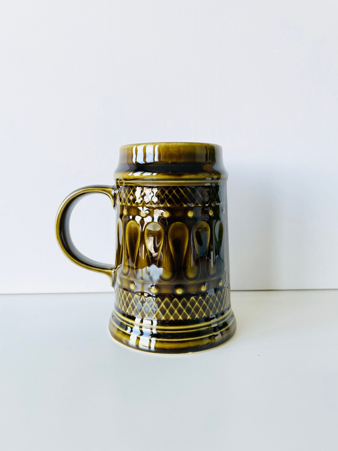 Vintage Colditz Ceramic Beer Mug East German Colditzer - Etsy