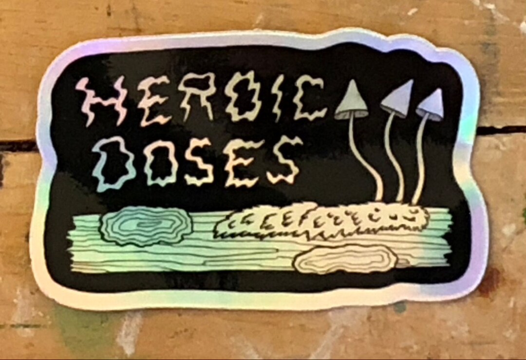 Heroic Doses Sticker - Etsy