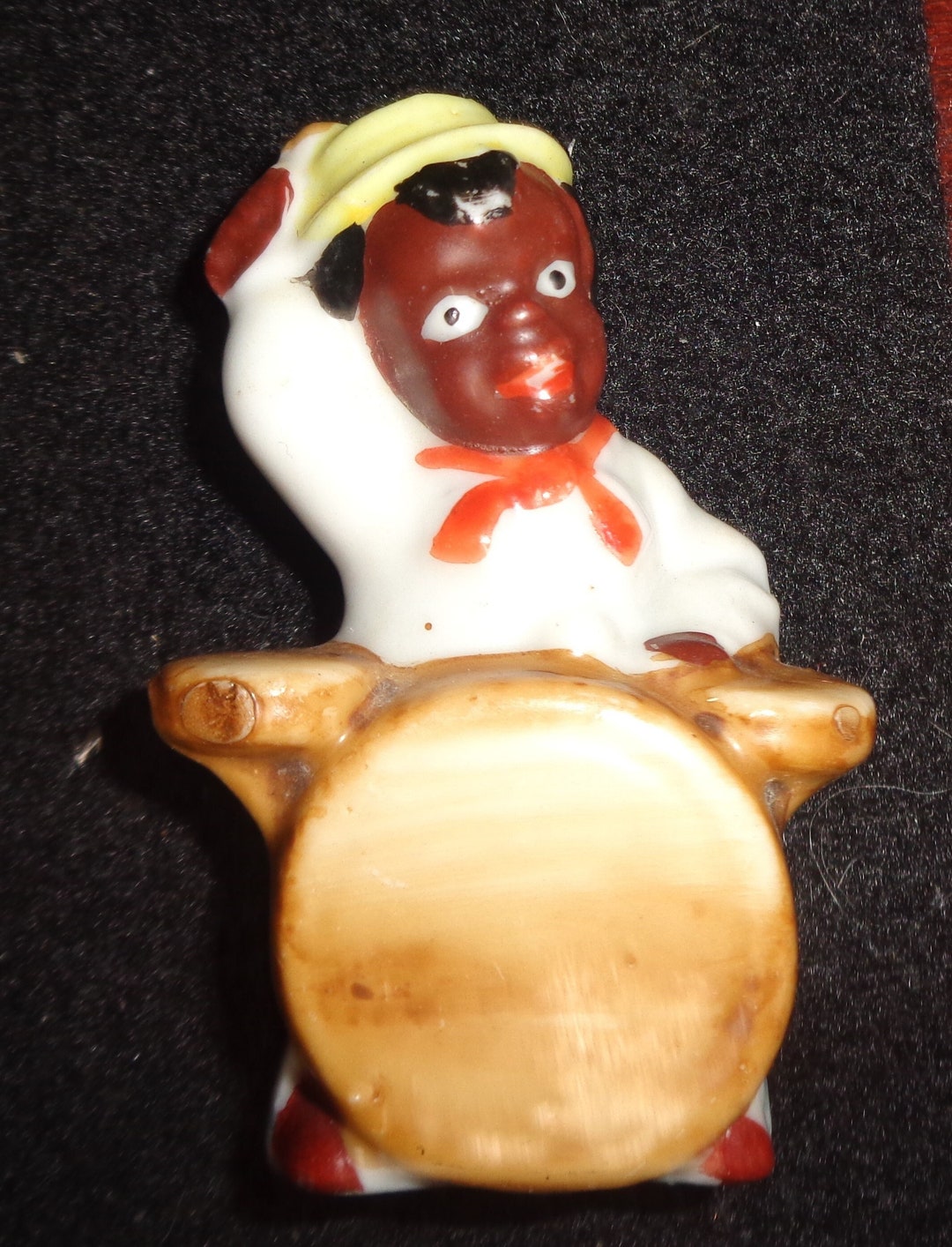 Vintage Black Drummer Boy Figurine Occupied Japan Porcelain Signed - Etsy