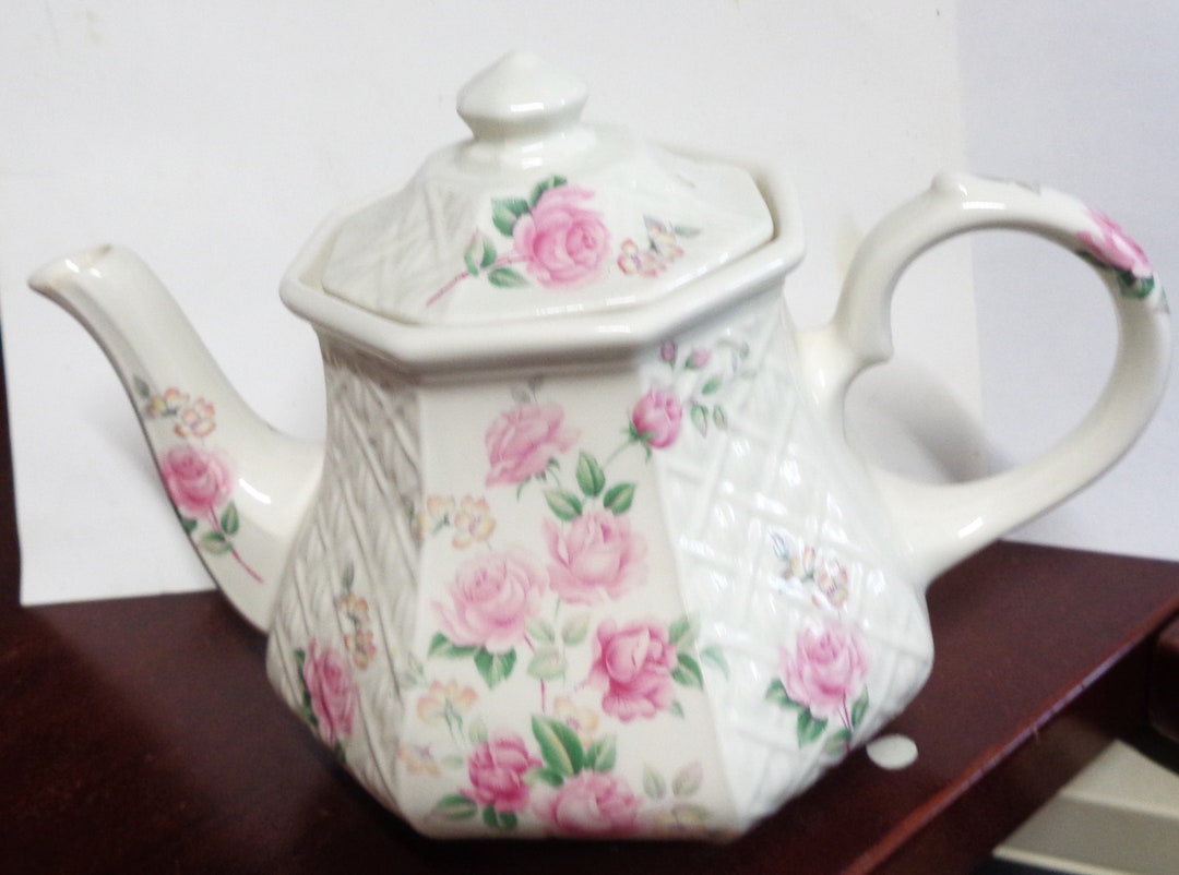 Antique SADLER ENGLAND Windsor Teapot Mint England 6 Cup - Etsy
