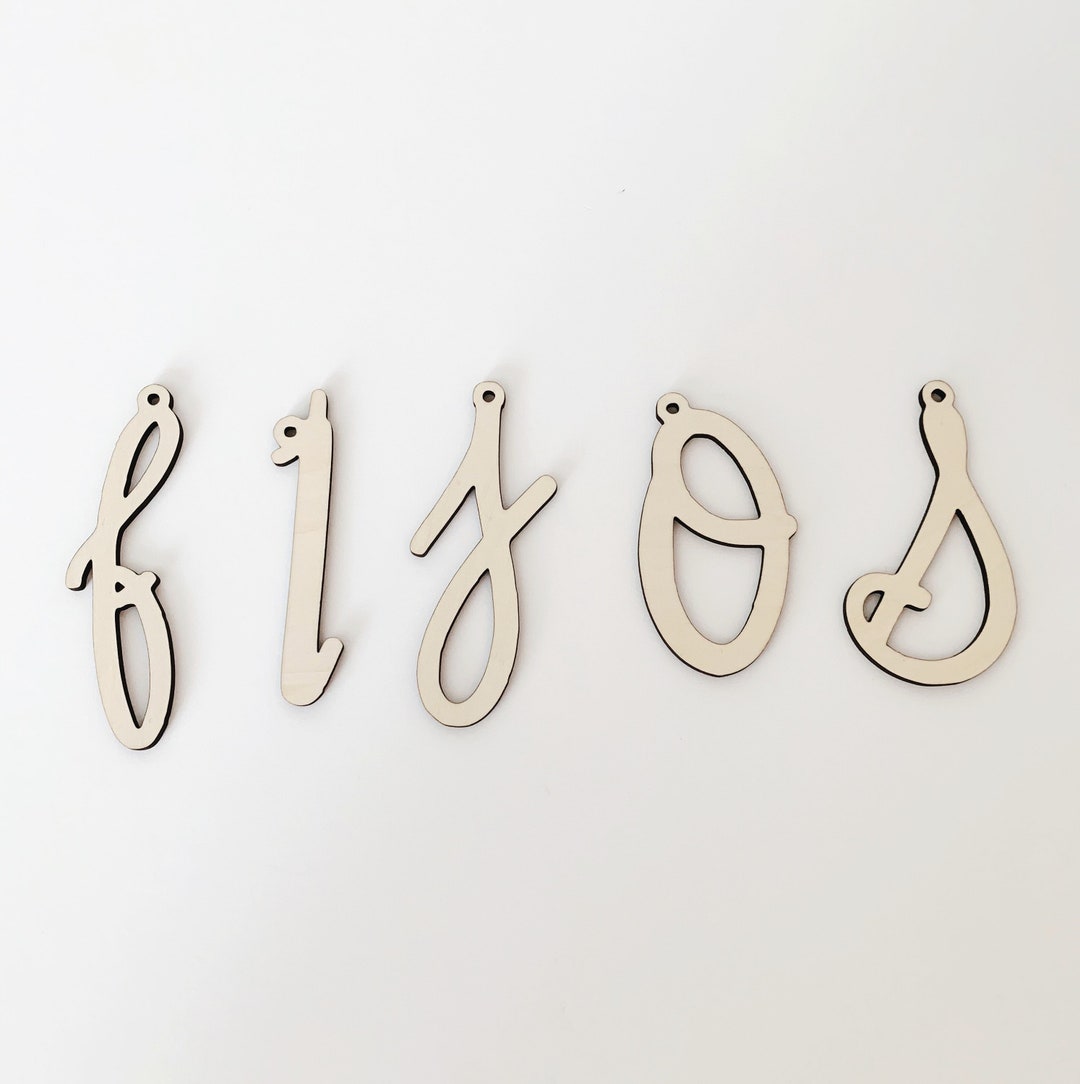 Letter Gift Tag Monogram Gift Tag Large Gift Tag Stocking - Etsy