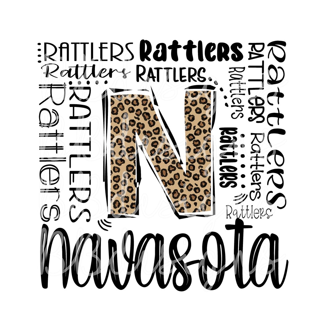 Navasota Rattlers Typography PNG - Etsy