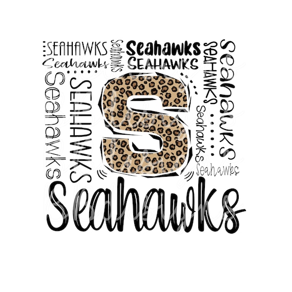 Seahawks Typography PNG | Etsy