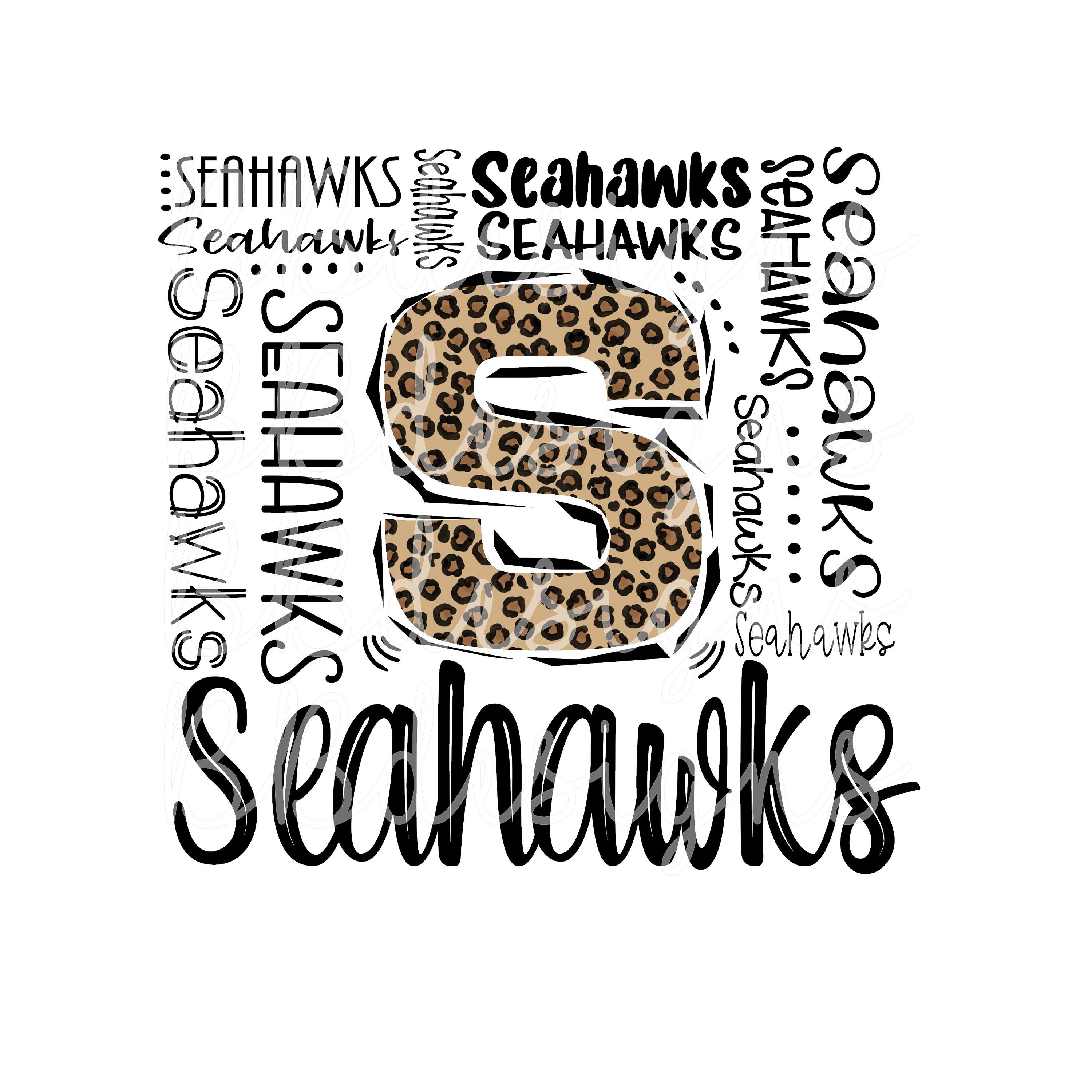 Seahawks Typography PNG - Etsy