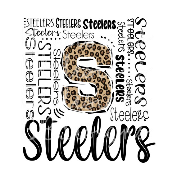 Steelers Typography PNG - Etsy