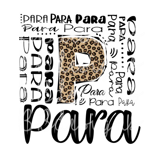 Para Typography PNG - Etsy