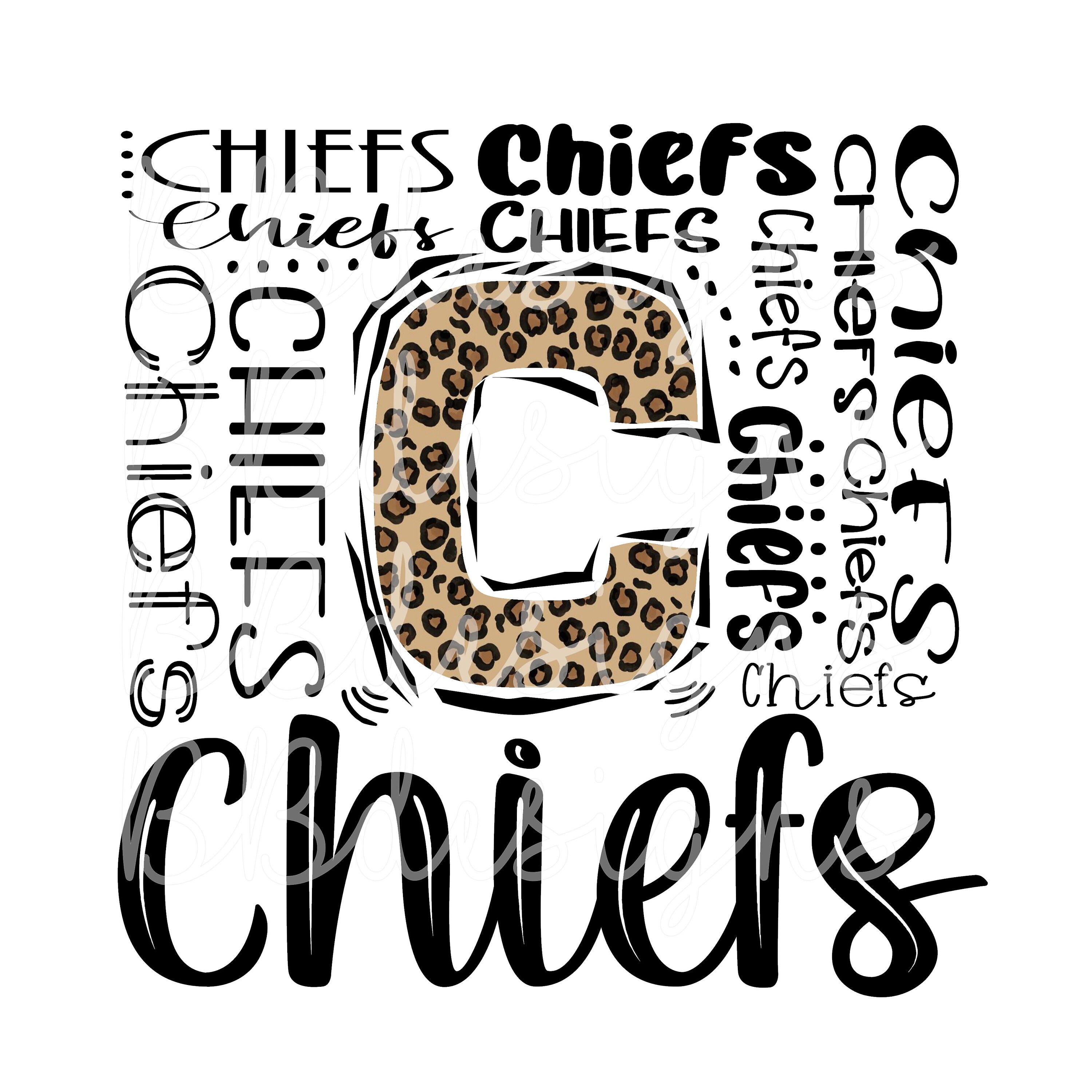 Chiefs Typography PNG - Etsy