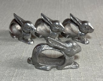 Bunny Rabbit Napkin Rings - Etsy