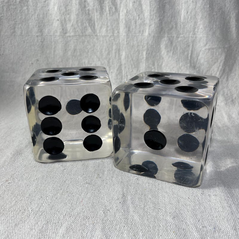 Lucite Bookends - Etsy