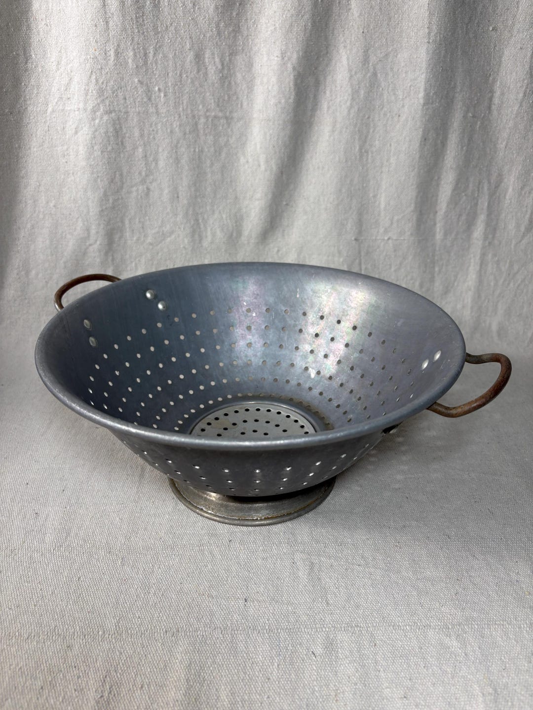 Vintage Aluminum Colander, Strainer, Wear Ever No 208, Wall Hanging ...