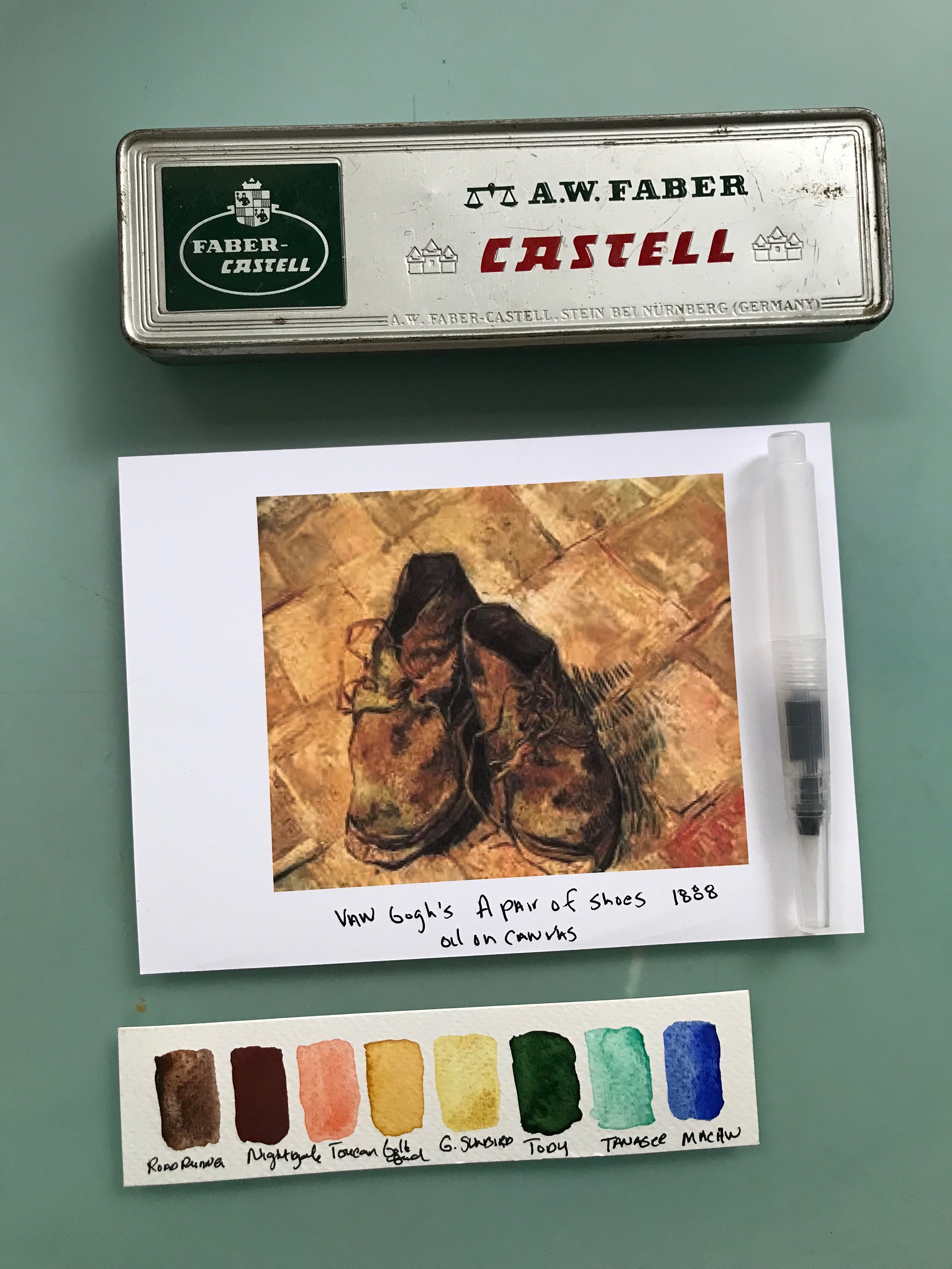 Limited Edition Watercolor Handmade Paint whole pans watercolor paint ...