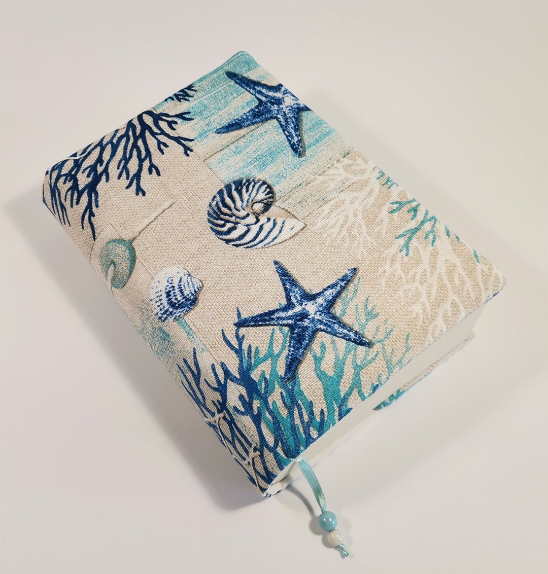 A5 Book Cover, Adjustable Book Cover, Fabric Book Cover, Reusable Book ...