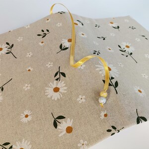 A5 Book Cover, Adjustable Book Cover, Fabric Book Cover, Reusable Book ...