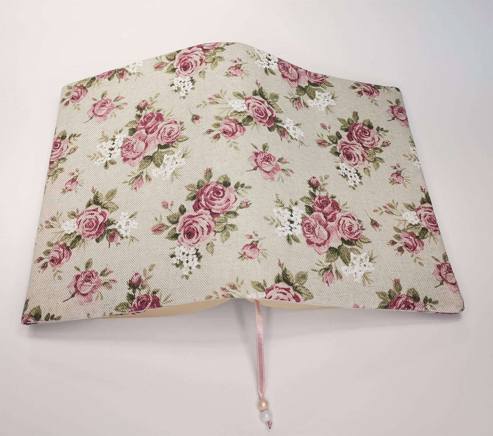 A5 Book Cover, Adjustable Book Cover, Fabric Book Cover, Reusable Book ...