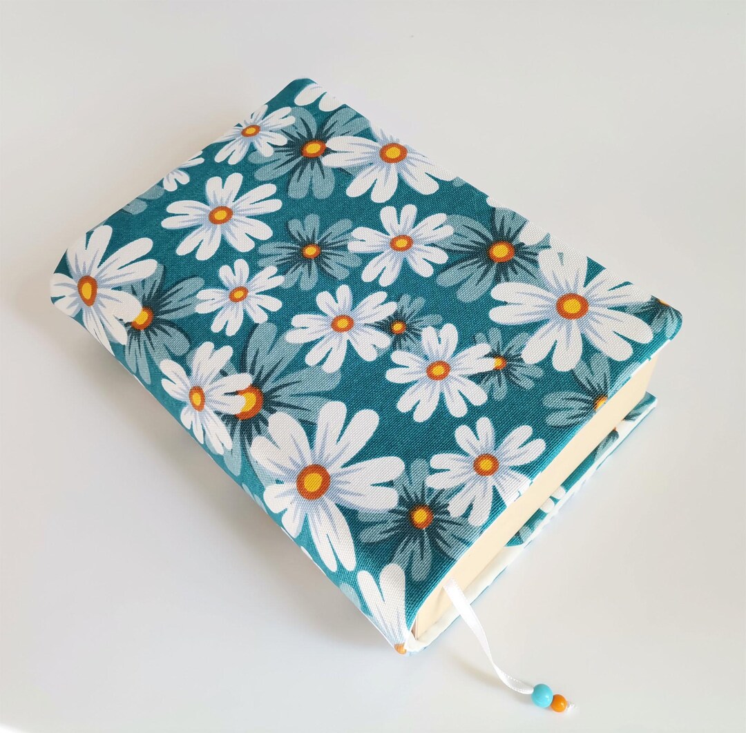Adjustable Book Cover, A5 Book Cover, Fabric Book Cover, Reusable Book ...