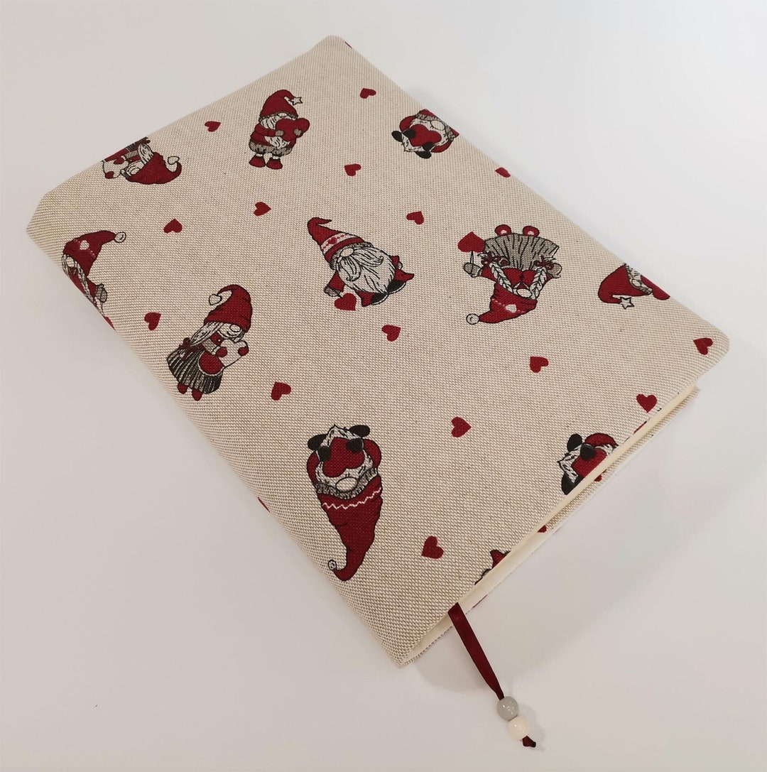 Adjustable Book Cover, Fabric Book Cover, Reusable Book Cover, A5 Book ...