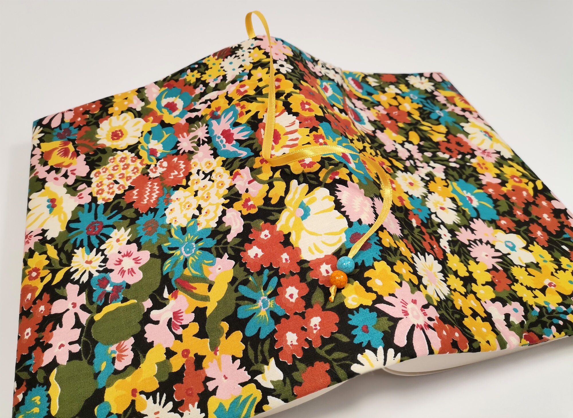 Reusable Book Cover, Adjustable A5 Book Cover, Fabric Book Cover ...