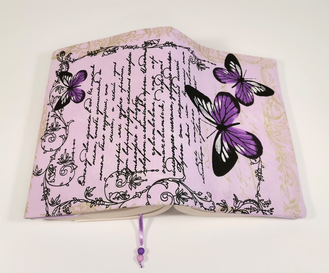 Adjustable Book Cover Fabric Book Cover Reusable Book Cover - Etsy