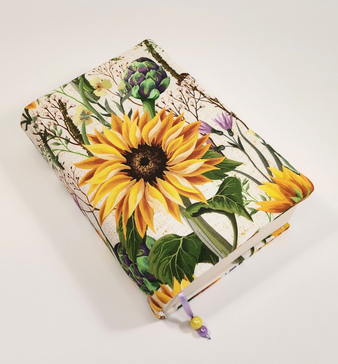 Reusable Book Cover, Adjustable A5 Book Cover, Fabric Book Cover ...