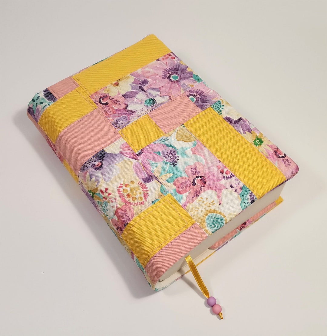Adjustable A5 Book Cover, Fabric Book Cover, Reusable Book Cover ...