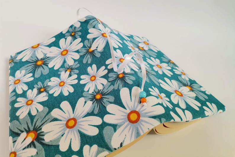 Adjustable Book Cover, A5 Book Cover, Fabric Book Cover, Reusable Book ...