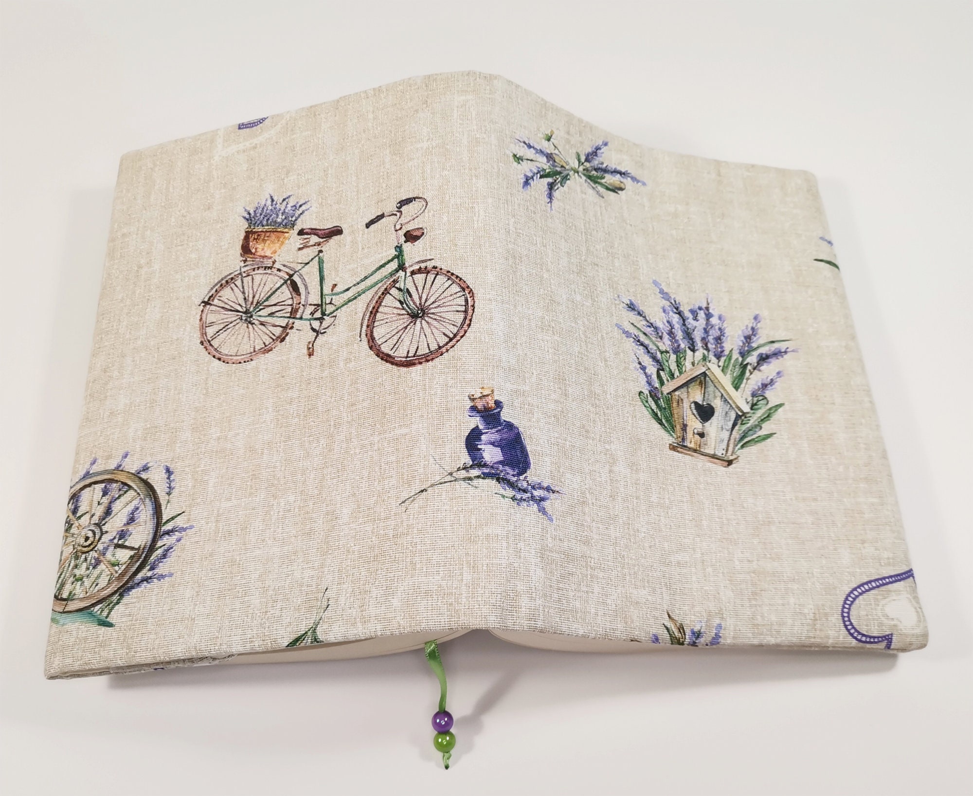 Fabric Book Cover Reusable Book Cover Handmade Book Case | Etsy