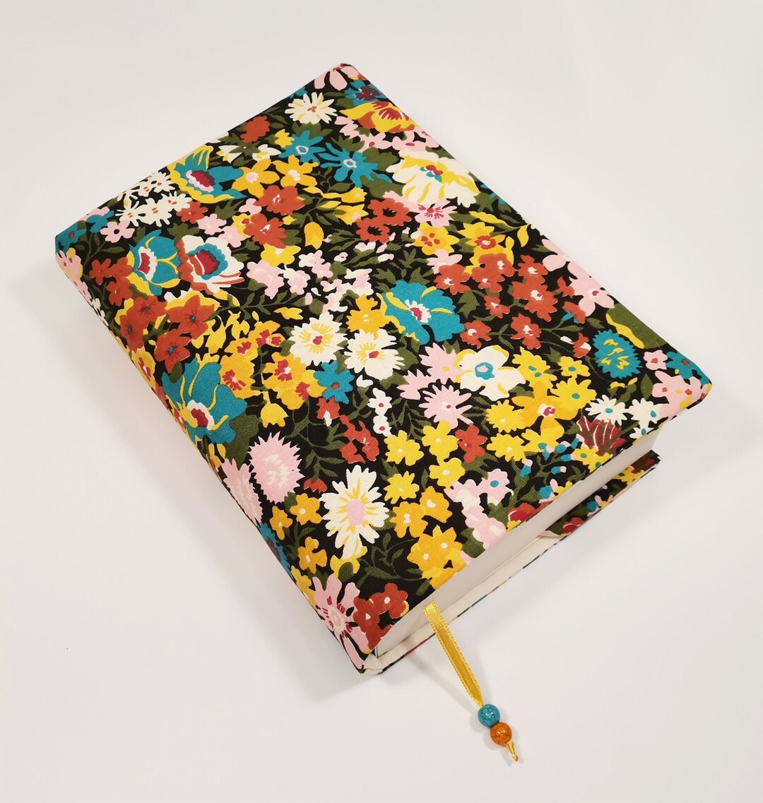 Reusable Book Cover, Adjustable A5 Book Cover, Fabric Book Cover ...