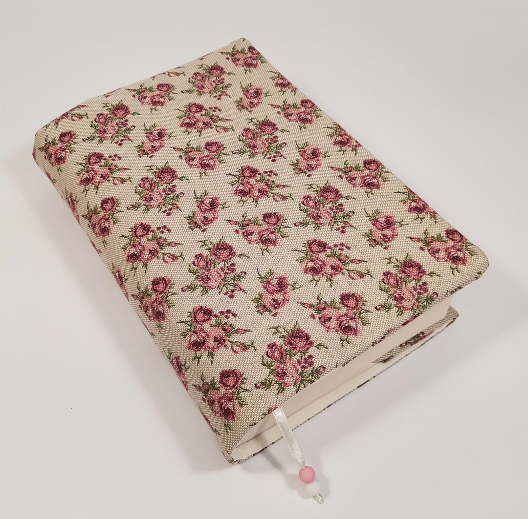 Book Protector, Adjustable A5 Book Cover, Fabric Book Cover, Reusable ...