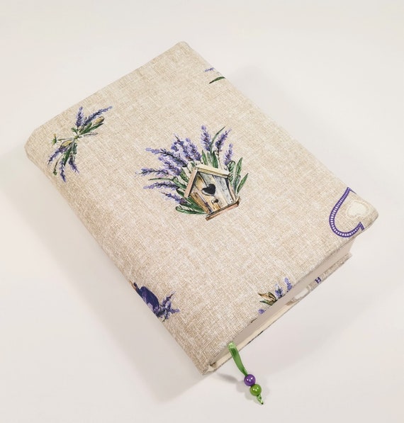 Fabric Book Cover Reusable Book Cover Handmade Book Case | Etsy