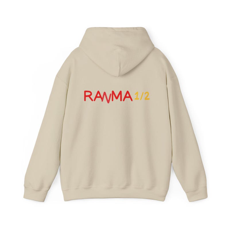 Ranma 1/2 - Ranma and Akane Halftone (blank Arms) Unisex Hooded ...
