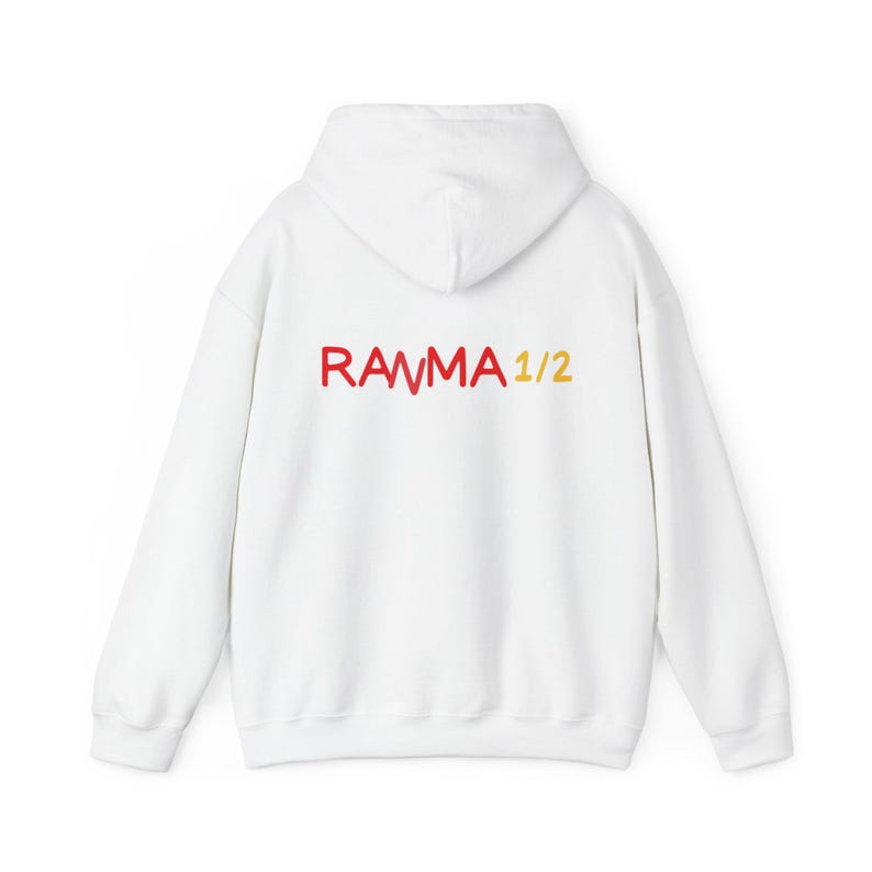 Ranma 1/2 - Ranma and Akane Halftone (blank Arms) Unisex Hooded ...