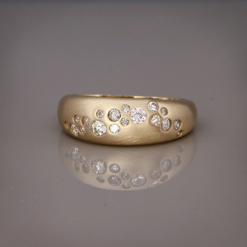 Wide Band Cluster Ring - scharuanakhoosterul’s diary