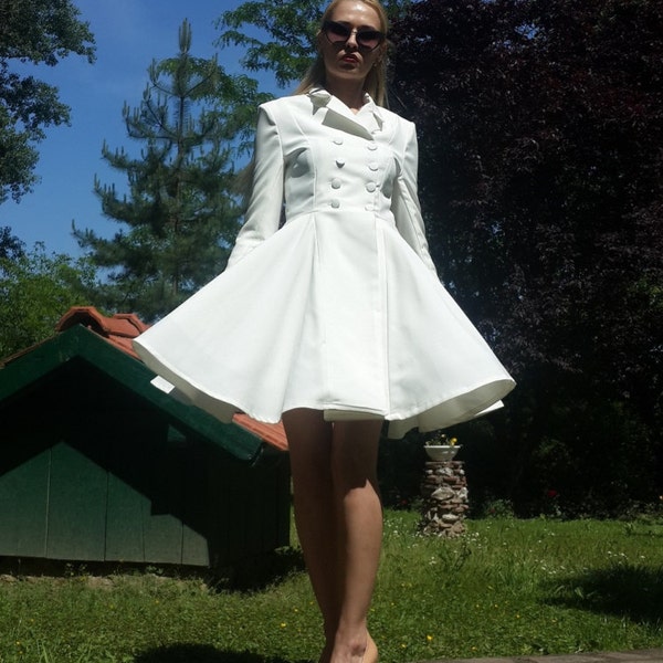 White Evening Jacket - Etsy