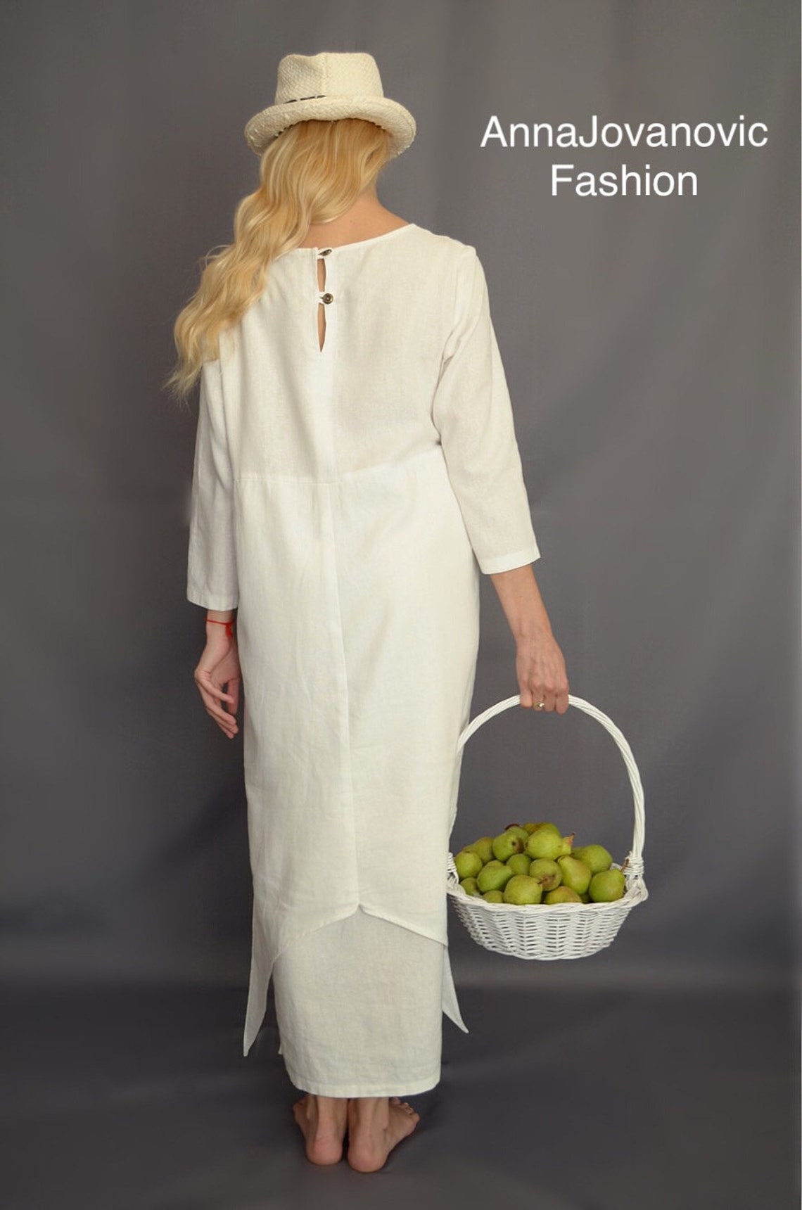 Linen Dresses for Women Plus Size Linen Clothing Linen | Etsy