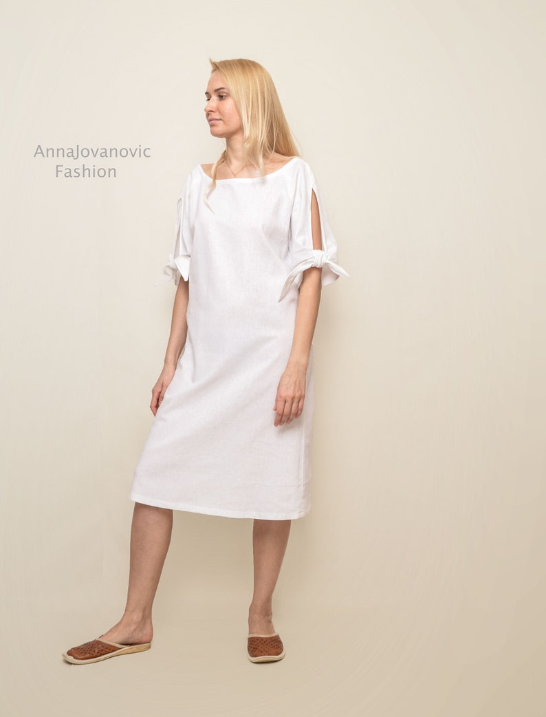 Linen Womens Clothing White Dresses for Women Linen Dresses - Etsy