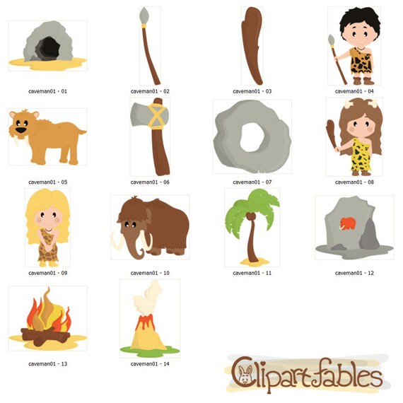 Prehistoric Cave Clipart