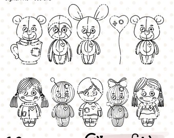 Voodoo Outline Png - Etsy