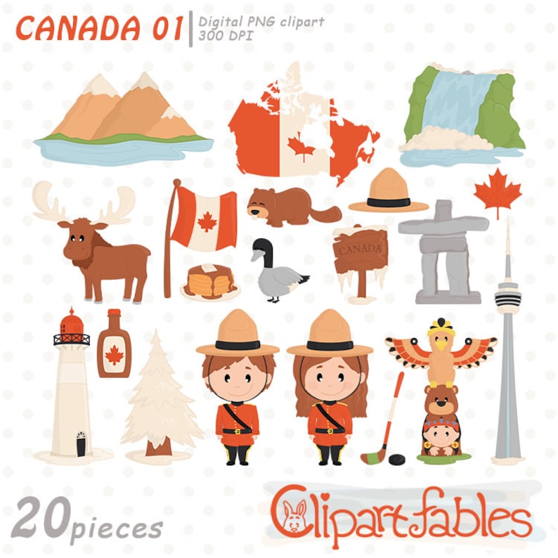 CANADA Day Clipart, Maple Syrup, Canada Clip Art, Toronto, Maple Leaf ...