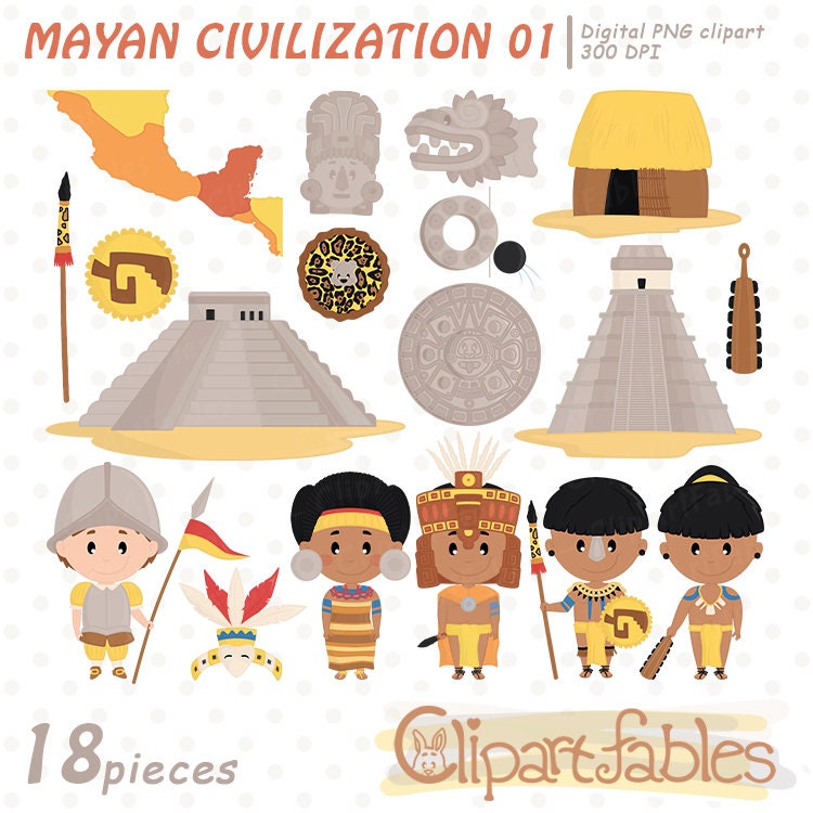 Mayan Pyramid Clipart