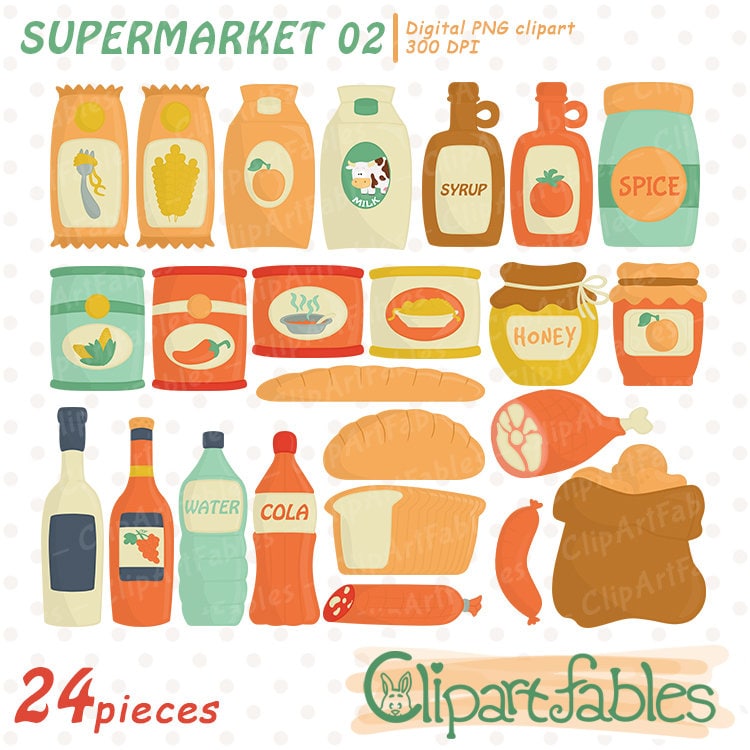 Canned Vegetables Clipart