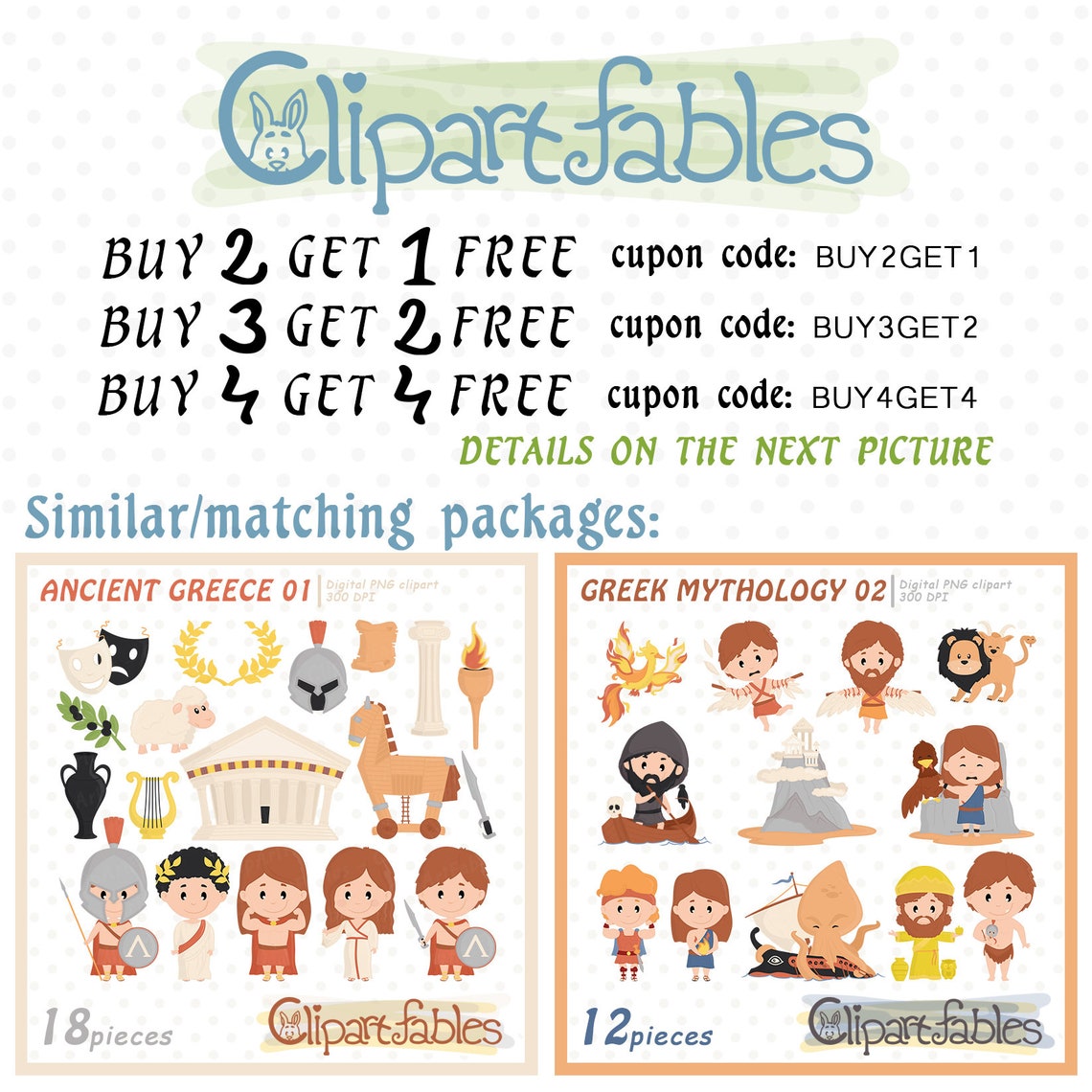 Cute GREEK GODS Clipart, Ancient Greece, Immortal, Greek Religion ...