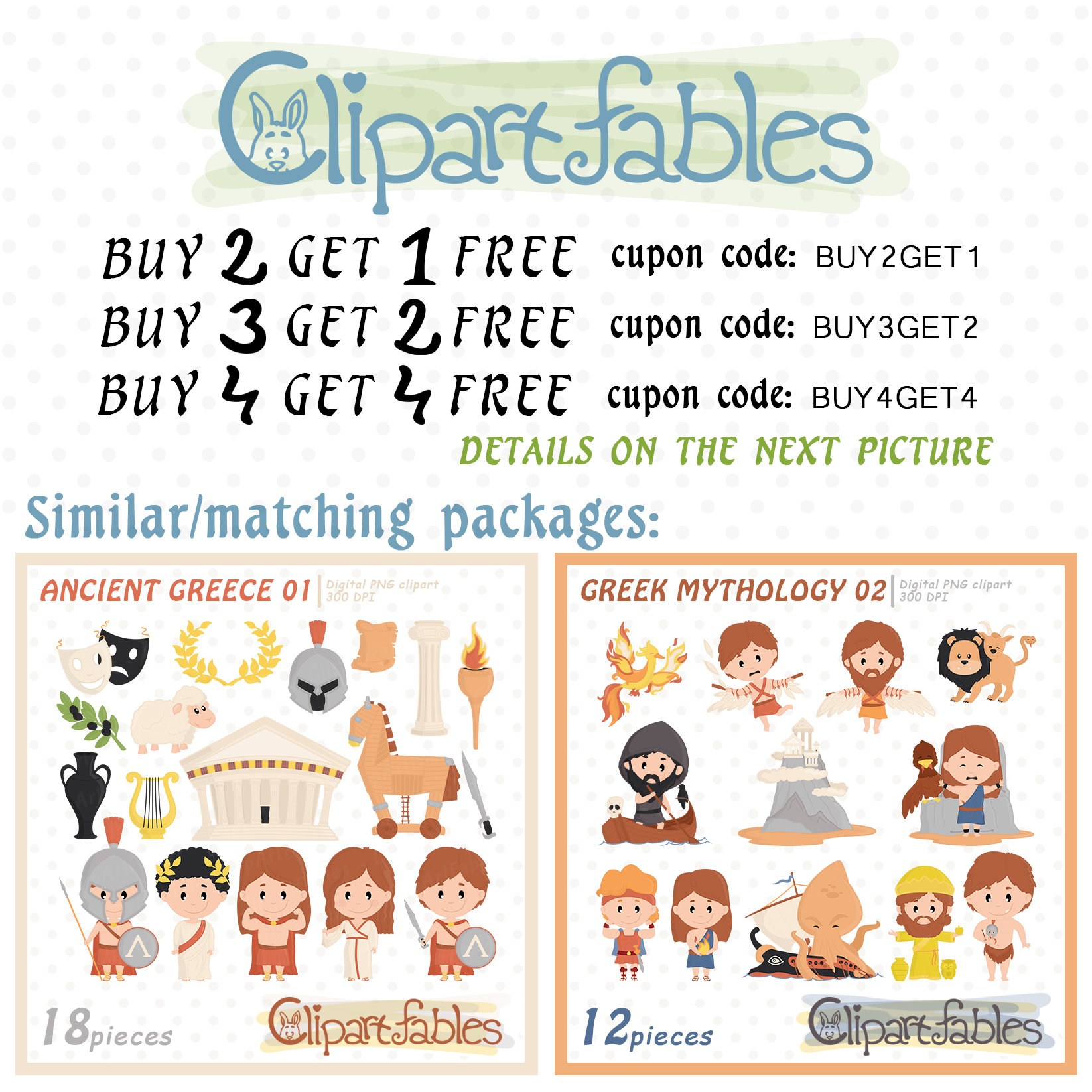 Cute GREEK GODS Clipart, Ancient Greece, Immortal, Greek Religion ...