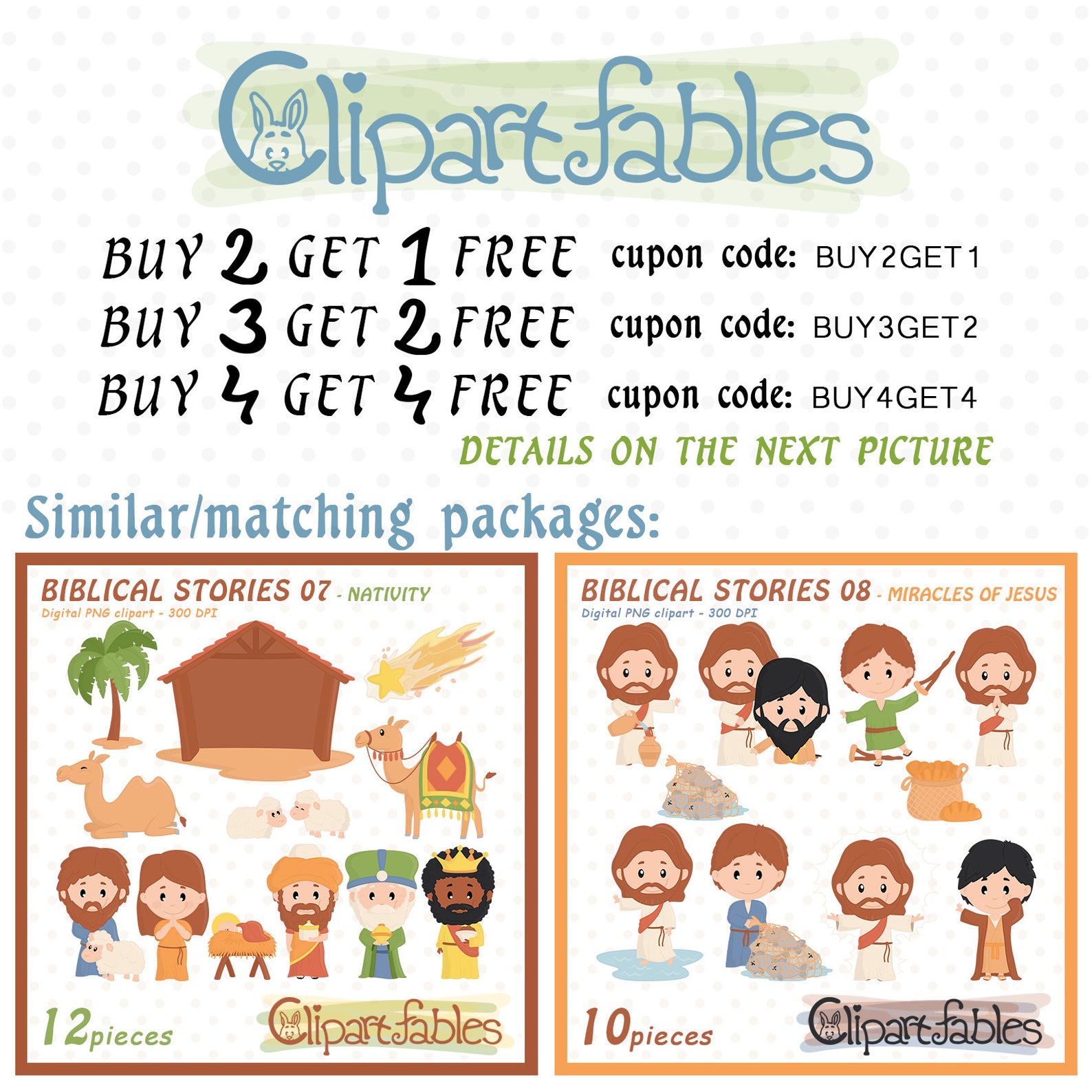 Cute MOSES Clipart Story of Moses Ten Commandments Biblical - Etsy