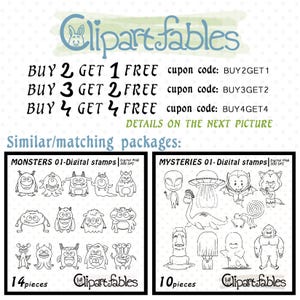 ROBOTS - Digital STAMPS, Funny Robot Friends, Robot Birthday Party, Toy ...