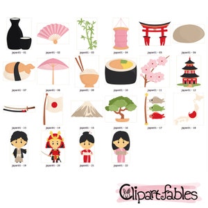 Cute JAPAN Clipart Japanese Clip Art Travel Clipart Pagoda - Etsy Australia