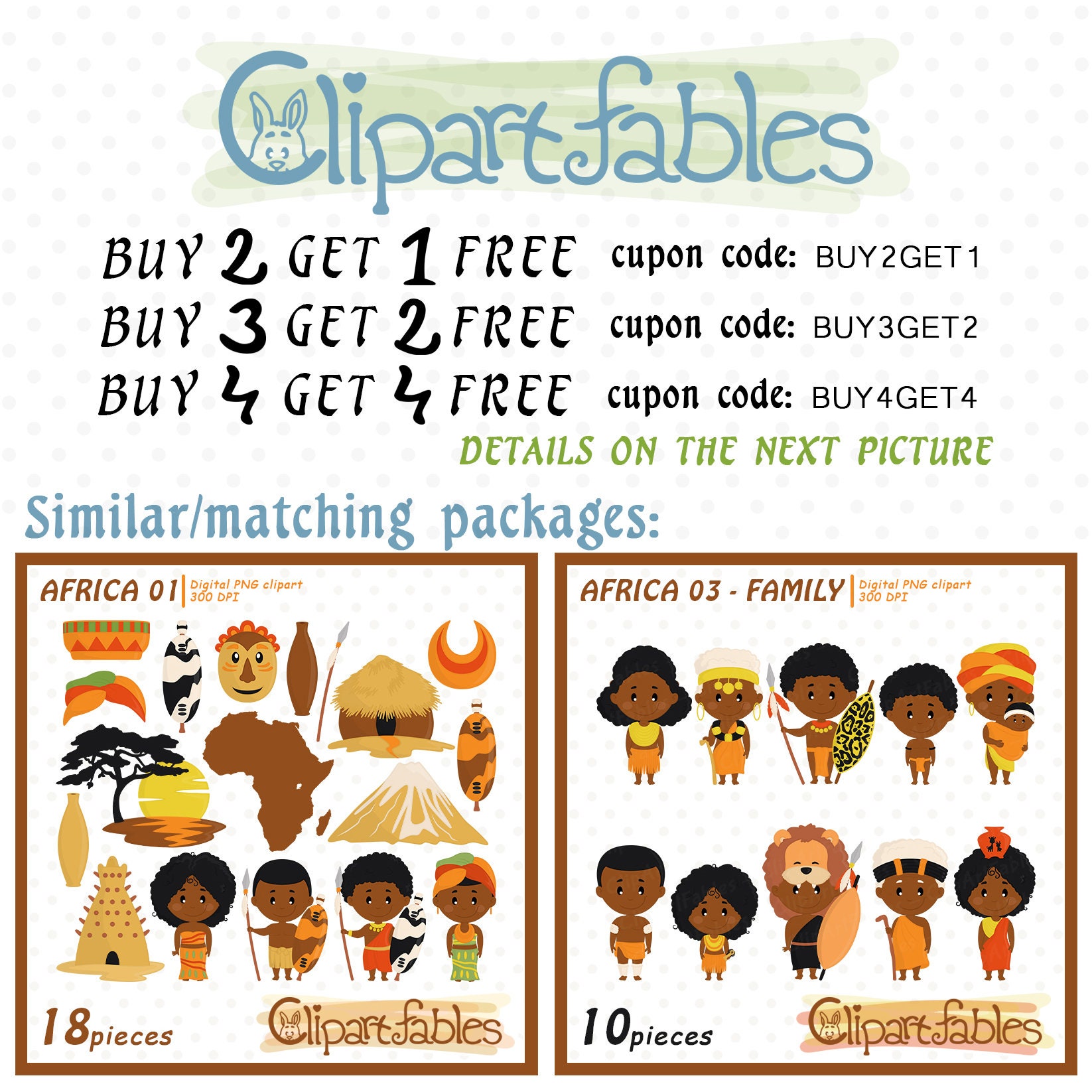 Cute Africa Clipart Zulu Tribe Clipart African Culture Etsy